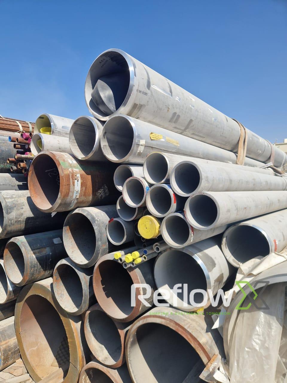 Bulk Stainless Steel Pipes Highgrade Various Sizes Astmasme Unused Stock