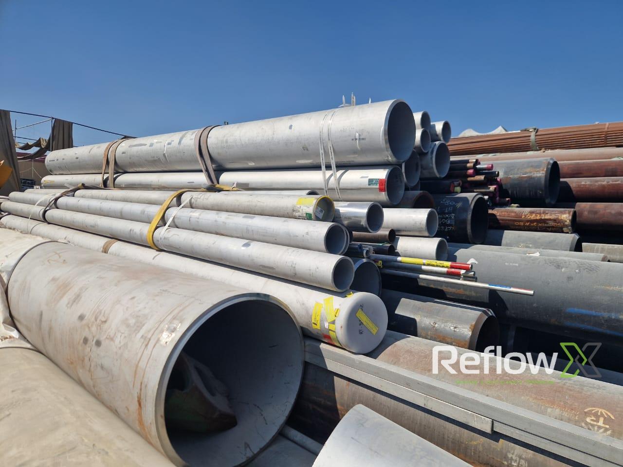 Bulk Stainless Steel Pipes Highgrade Various Sizes Astmasme Unused Stock