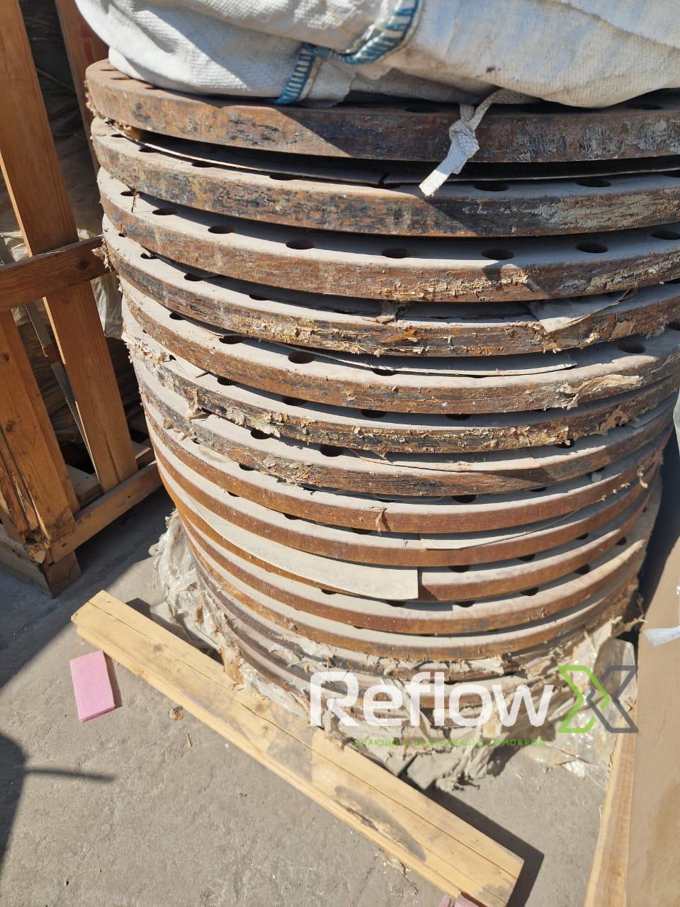 Carbon Steel Scrap Flanges and Fittings – Mixed Types, Bulk Lot, As-Is