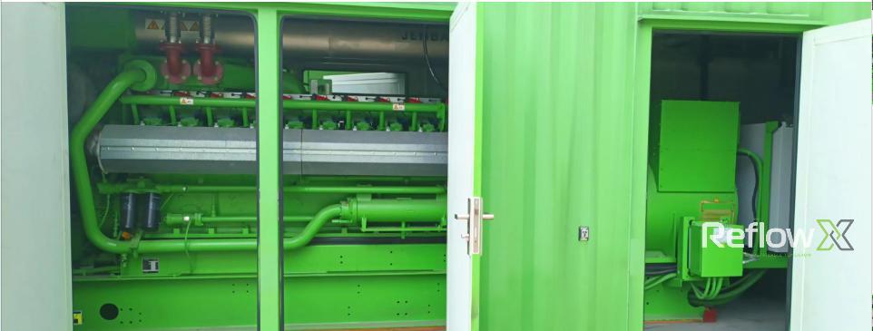 Jenbacher JGS320 Gas Engines – 1063 kW, Biogas/Natural Gas, 12× Zero ...