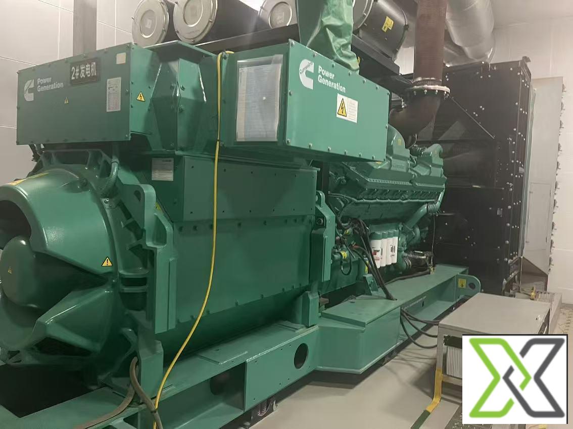 Cummins C2500 D5A Generator Set 2016 25 Mw Diesel For Prime Backup Power